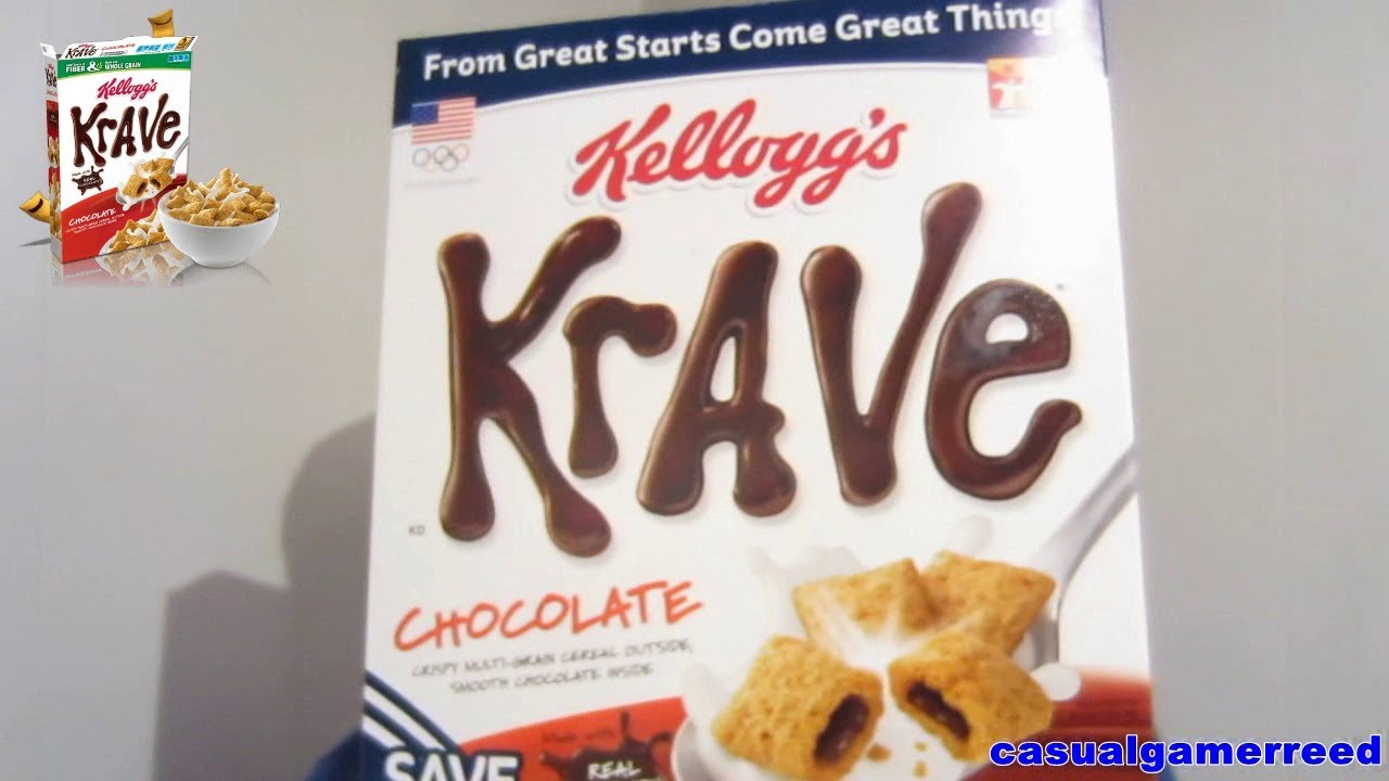 Reed Reviews Kellogg's Krave Chocolate Cereal