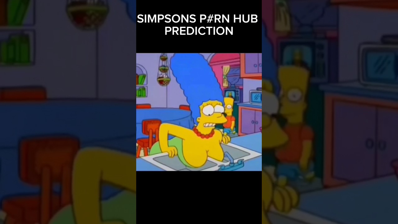 Simpsons Pornhub Prediction 😮 #simpsons #shorts