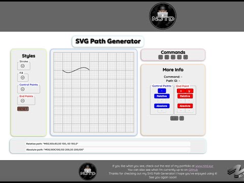 SVG Path Generator - Backdrop Build
