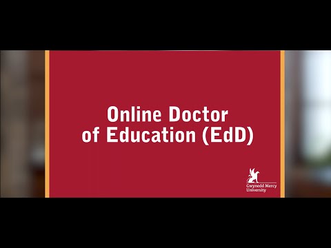 GMercyU's Online Doctor of Education Program (EdD)