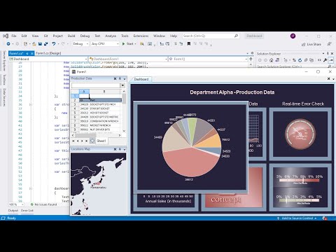 Dashboard in WinForms - Part I - The Pie Chart