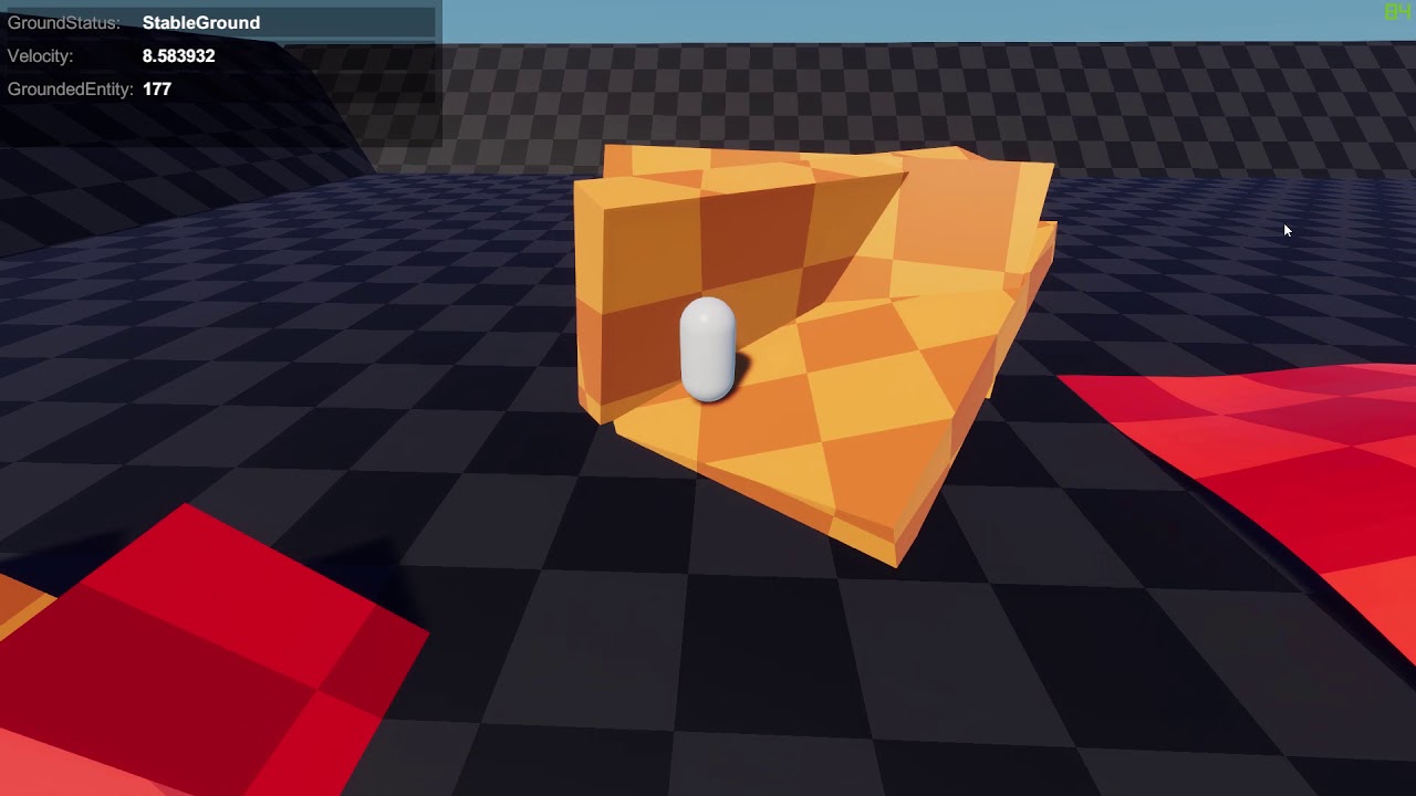 DOTS Character Controller early test
