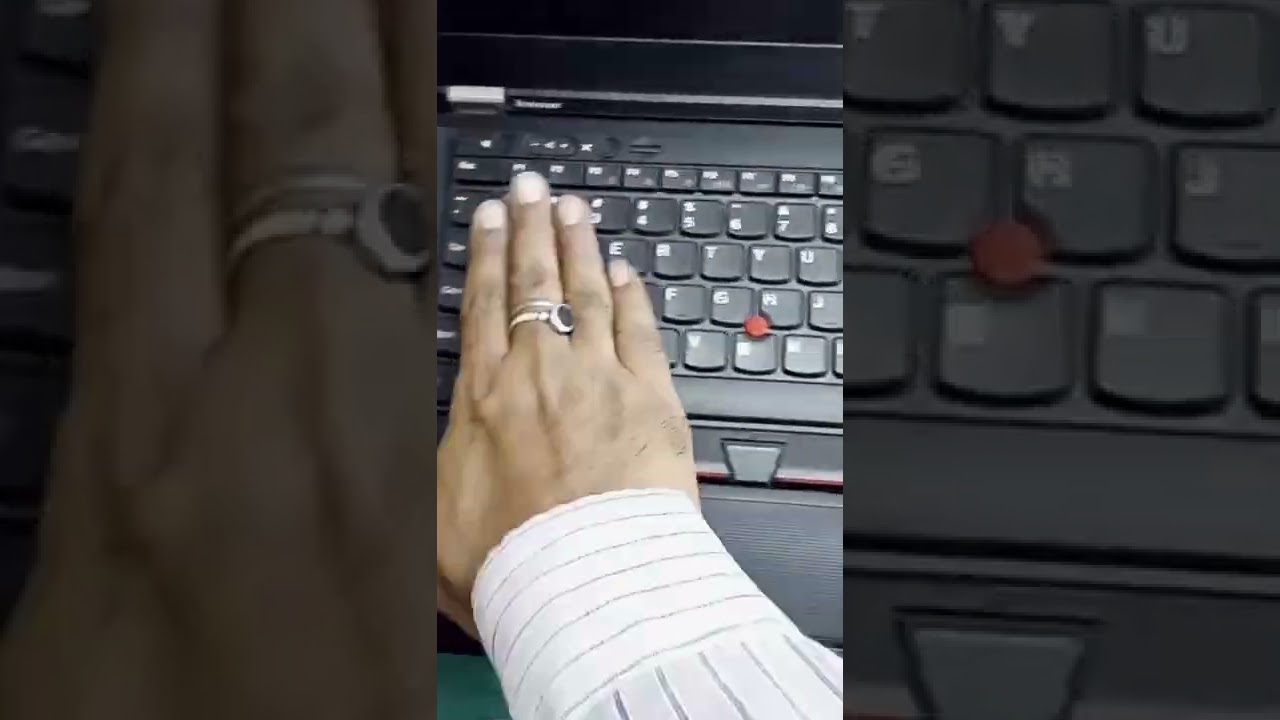 Lenovo thinkpad T430 keyboard replacement. laptop keyboard not working how to replace.#shorts