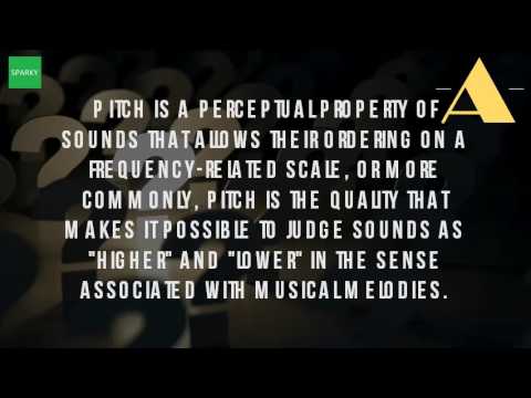 What Is The Pitch Of A Sound?