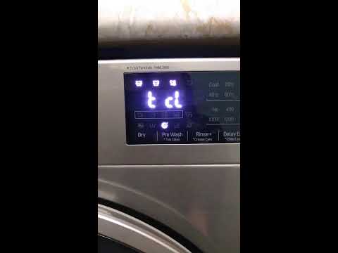 LG Washer Dryer Combo: T CL Code Explained (Tub Clean) #shorts
