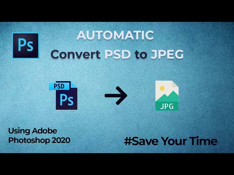 How to Save Multiple Files from PSD to JPG : Easy and Best way in (Photoshop 2020)
