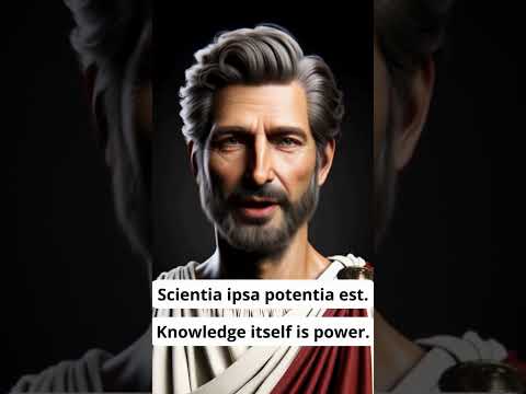 0156 Scientia ipsa potentia est | Knowledge itself is power