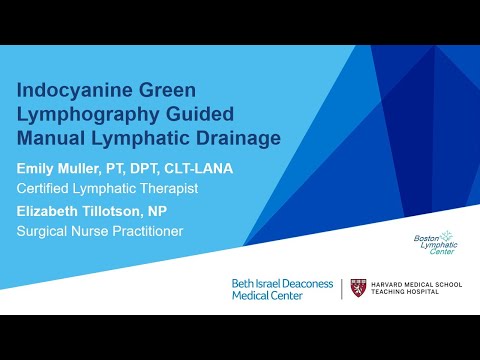ICG Lymphography Guided Manual Lymphatic Drainage