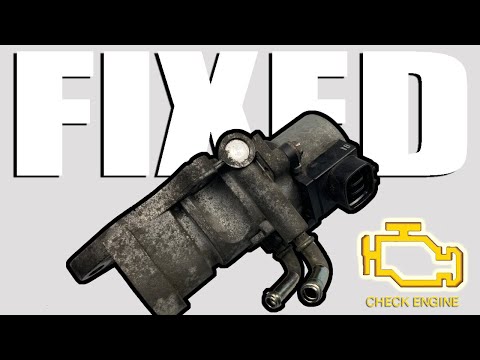 TOYOTA RAV4 D4D EGR VALVE CLEANING REPAIR P0400