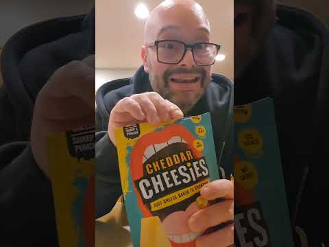 This snack from the UK has my brain in a pretzel! Investigating "Cheddar Cheesies"!