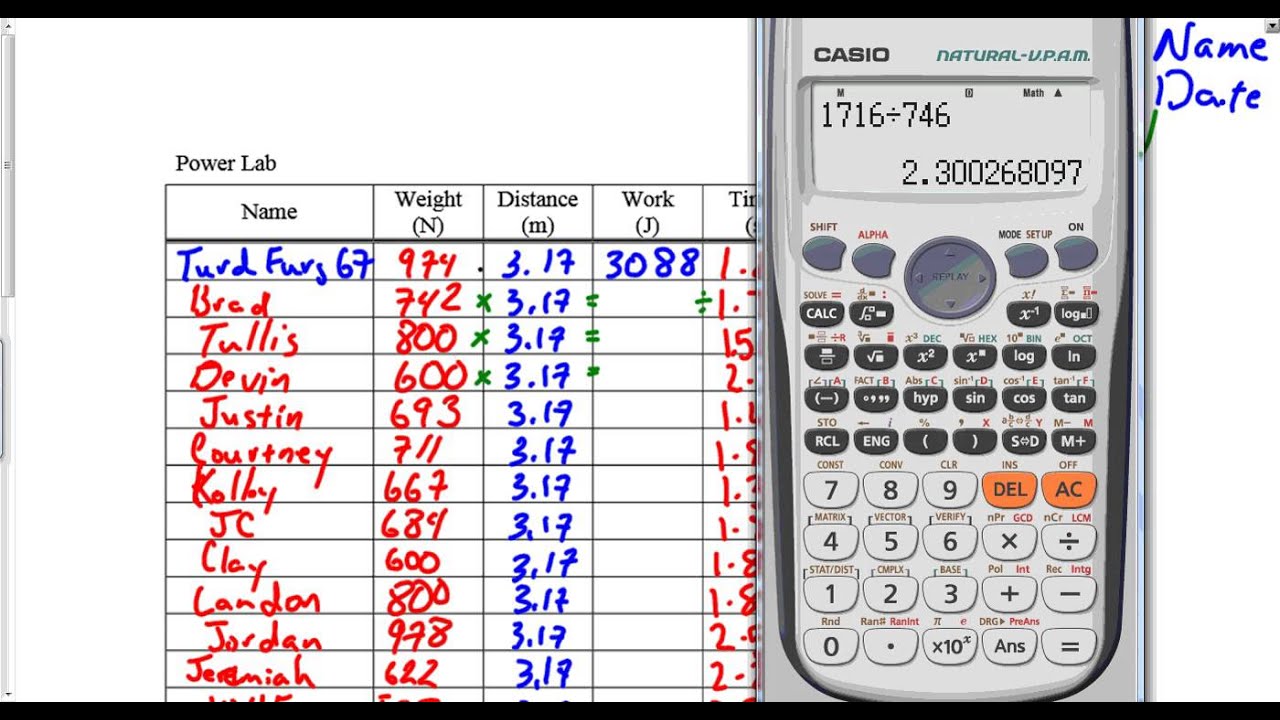 Physical Science Power Lab