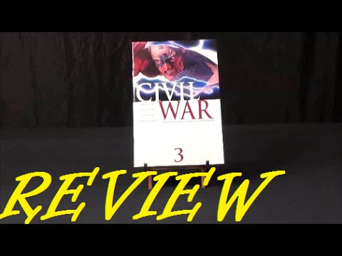 Comic Review: Civil War Vol. 1 #3 (Part 3 of 7) / Marvel Sept, 2006