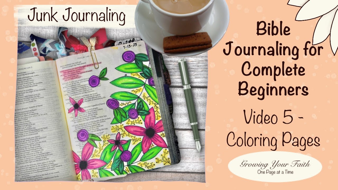 Bible Journaling for Complete Beginners-Coloring Pages