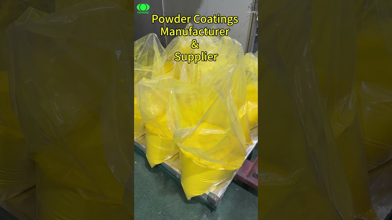 RAL 1032 powder coating paint---jinhu color