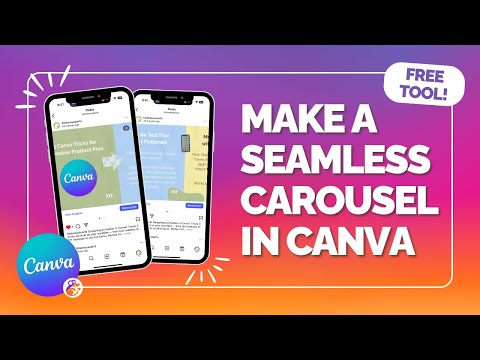 How to Make a Seamless Carousel in Canva (No Pro Needed - Fast & Easy!)