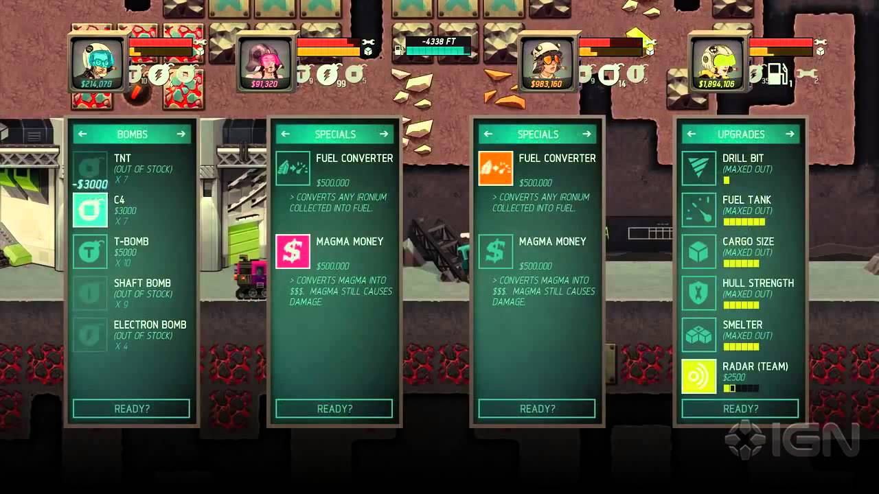 Super Motherload - PS4 Trailer