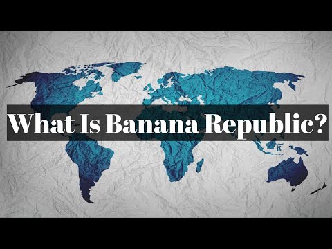 What is a Banana Republic in Hindi and Urdu || Banana Republic explained