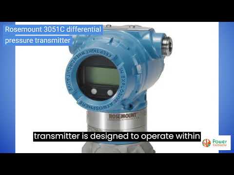 Rosemount 3051C differential pressure transmitter