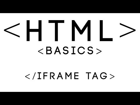 Learn HTML Basics Tutorial 21 Iframe Tag - Mind Luster