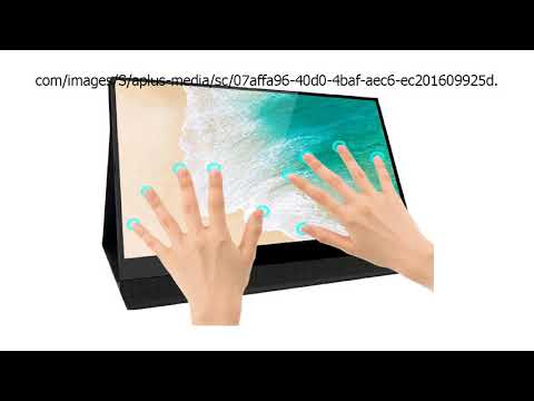 Special Discount on Virzen Portable Monitor Touchscreen 1080P Monitor 15 6 Inches 10 Point Tou