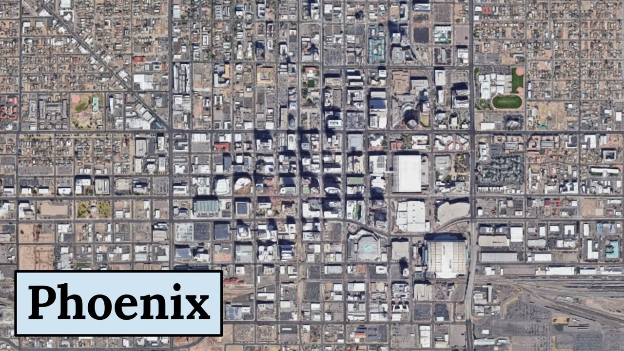 🇺🇸 GEOGRAPHY OF PHOENIX in 1 minute 🗺️