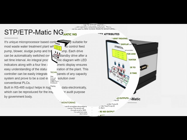 Stp Control Panel - STP ETP Matic NG Wholesale Trader from Ahmedabad