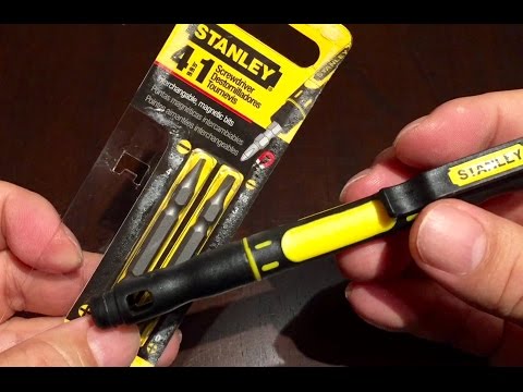 Stanley 4-in-1 Pocket Screwdriver