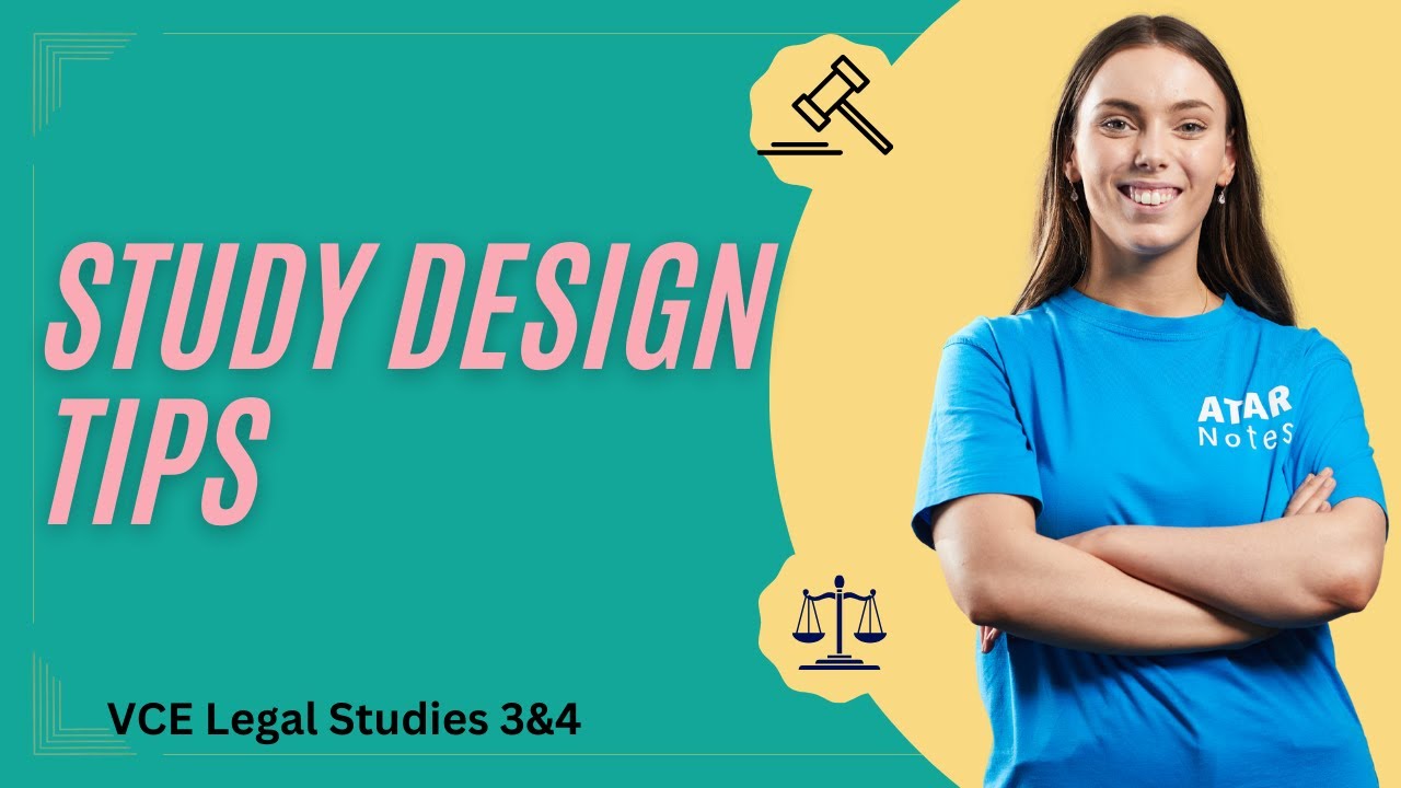 Study Design Tips | VCE Legal Studies 3&4