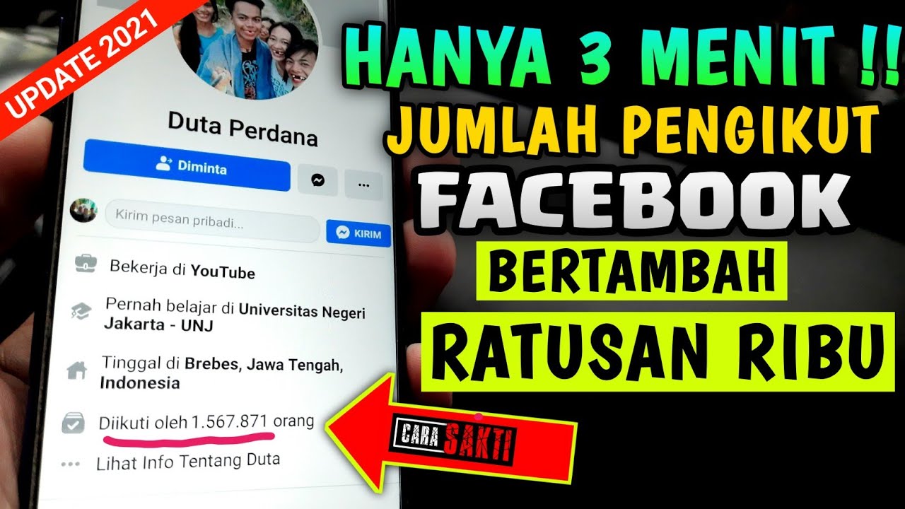 ONLY 3 MINUTES‼️ Increase your Facebook followers and stay permanent
