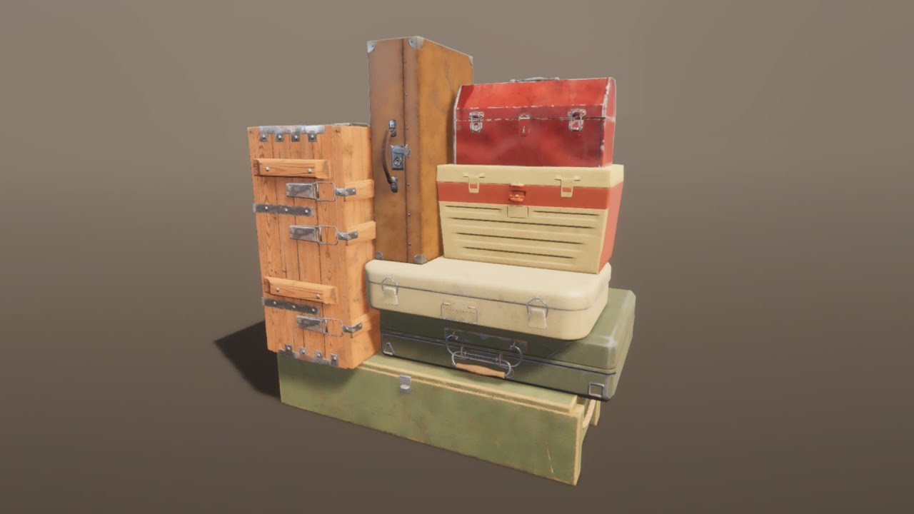 Opening Boxes Animated Unity