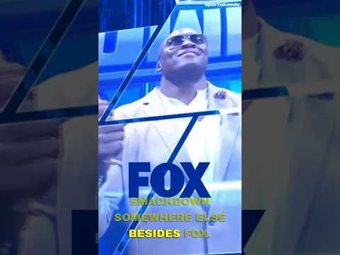 WWE Smackdown Leaving FOX and returning to USA #shorts #wwe
