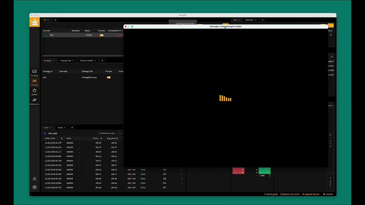 The YiJinjing in-memory database apply to the Kungfu Trading System
