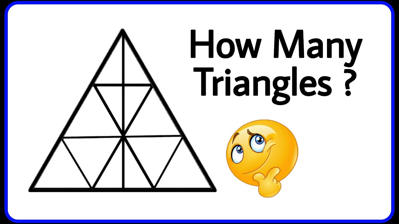 iQ Test 18 | How Many Triangles ?🔥| incredible Question |Viral| Easy Trick| iQ Question | #iqtest