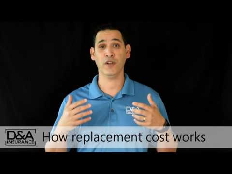 How replacement cost insurance works