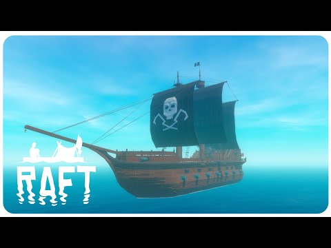 Steam Community :: Video :: Raft - Pirate ship, Plunder Party Event.