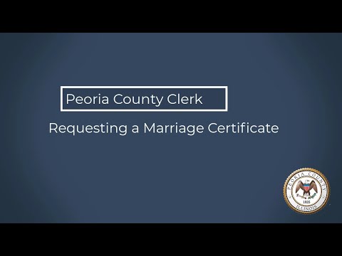 How to Request Certified Marriage Records