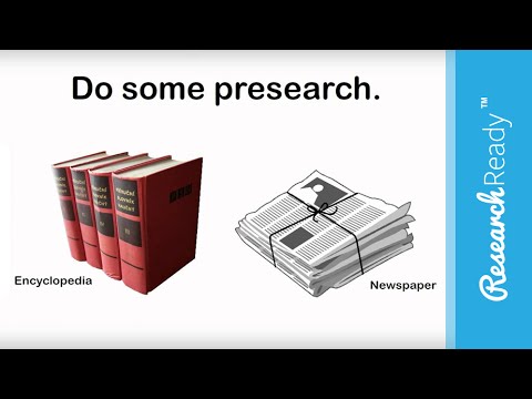 Doing Background Checks on Your Research