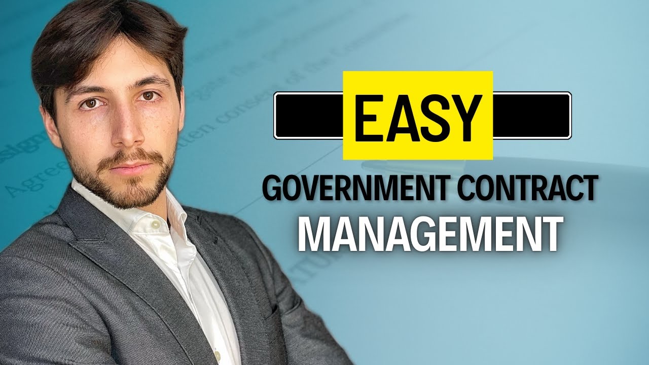 Easy government contract management