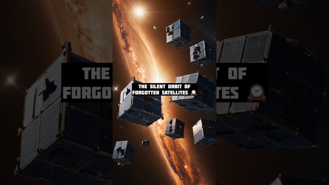 The Silent Orbit of forgotten Satellite 🛰  #space #science #technology #astro #astrology #phonk