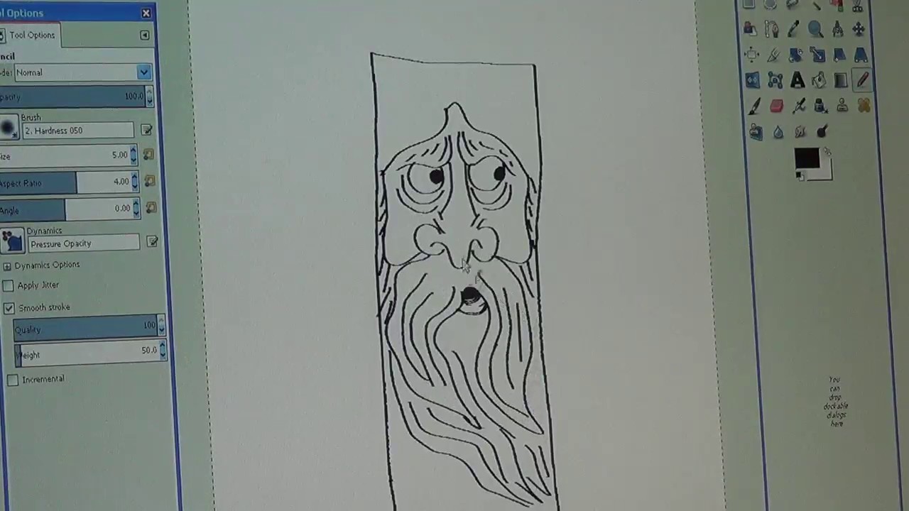 Wood Carving How to Draw Your Wood Spirit Walking Stick Pattern
