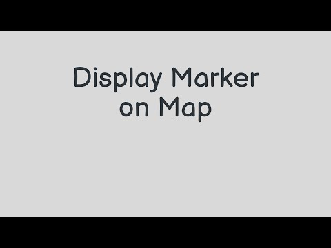 Display Marker on Map
