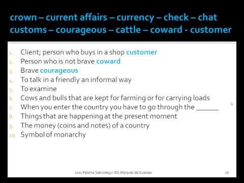 words starting with -C- , intermediate level