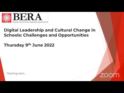 Digital Leadership and Cultural Change in Schools: Challenges and Opportunities