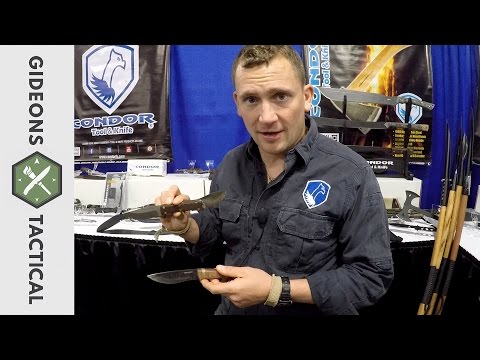 Condor Knife & Tool in 1095HC & 440C Steels!! Shot Show 2017