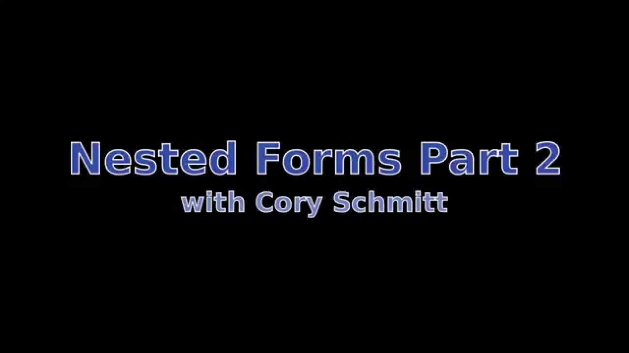 Nested Forms Part 2 - S01E06