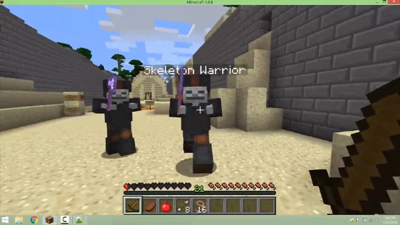 Minecraft Python Temple Lesson #10