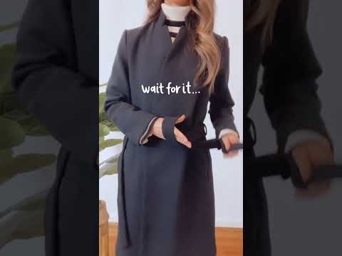 How to Tie Your Coat Belt | Styling Tips | Style Tips for Women | Wool Coat #stylinginspiration