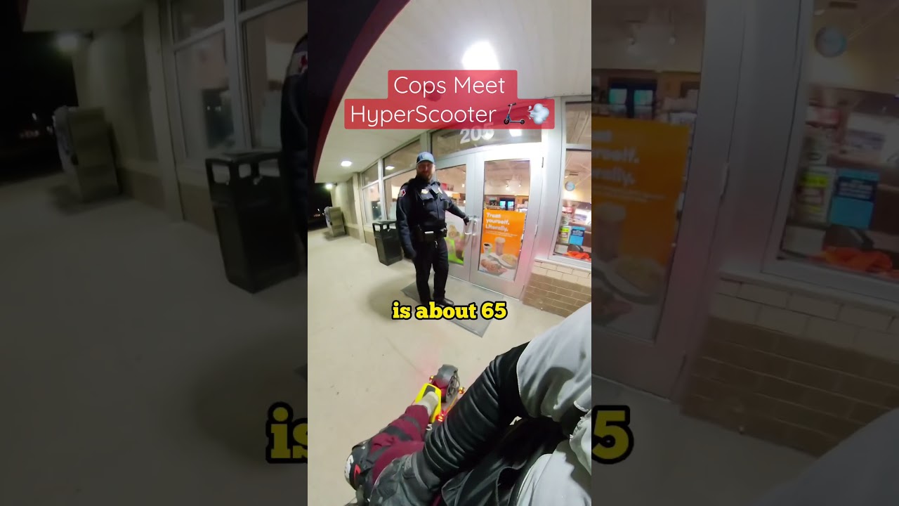 COPS meet HYPER SCOOTER