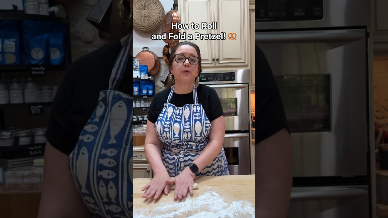 How to Roll and Fold a Pretzel 🥨