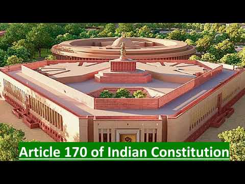 Article 170 of Indian Constitution in Hindi